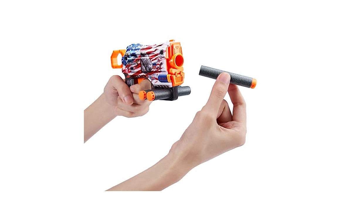 XShot Skins Menace Blaster - 4 Pack & 24 Darts