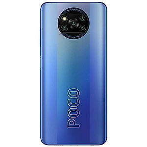 POCO, LLC Poco X3 Pro (256GB, 8GB) 6.67In 120Hz, Snapdragon 860, 48MP 4K Quad Camera, Dual SIM GSM Factory Unlocked - US & Global 4G LTE International Version (w/Fast Car Charger, Frost Blue)