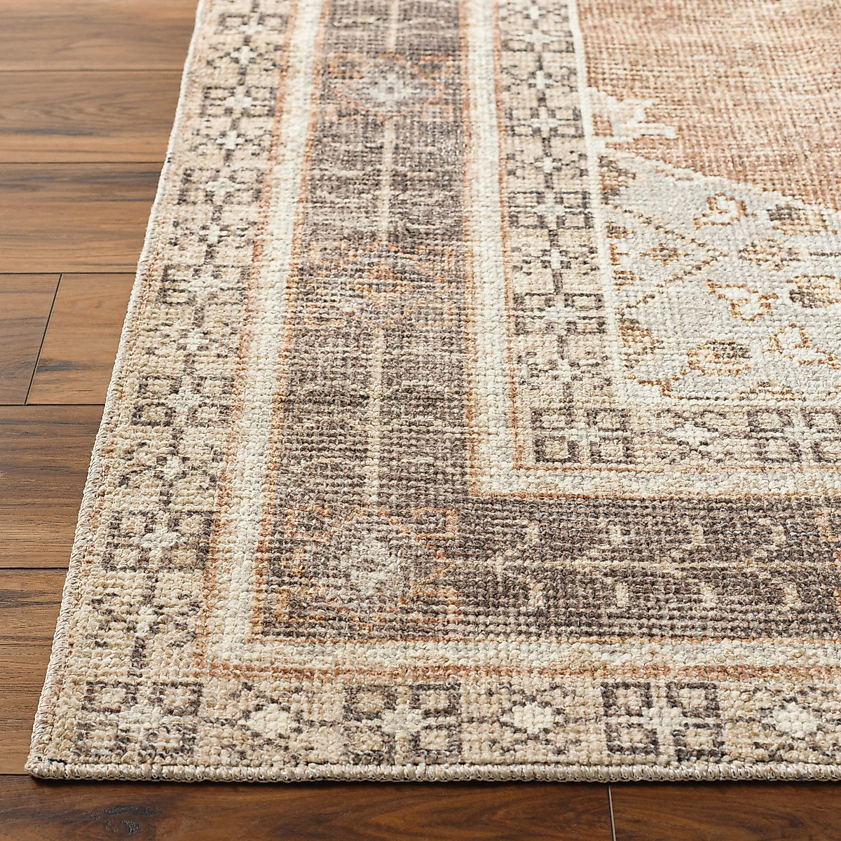Livabliss x Becki Owens Lila Medallion Runner Area Rug, 2'7" x 7'3", Tan