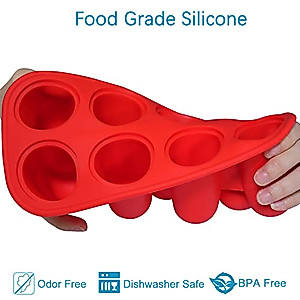 Miaowoof Homemade Popsicles Molds, Silicone Ice Popsicle Maker, Ice Pop Molds with 50 Popsicle Sticks, 50 Popsicle Bags, 8 Reusable Popsicle Sticks, Funnel