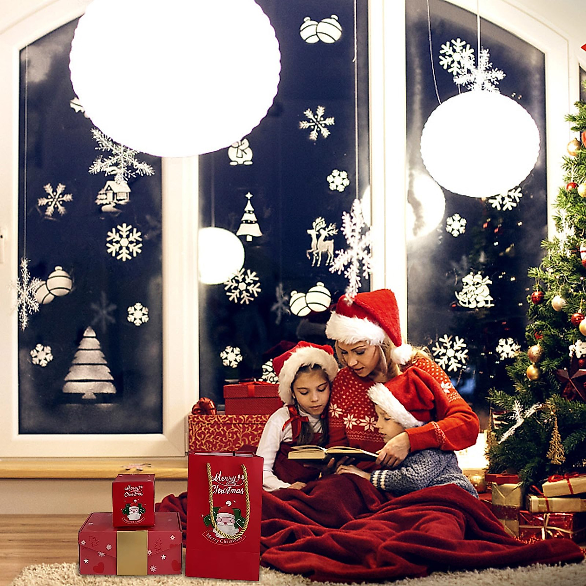 Merry Christmas Surprise Gift Boxes, 2023 Pop-Up Explosion Boxes for Money and Birthdays, Folding Bouncing Boxes for Christmas (10pcs)