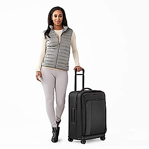 Briggs & Riley ZDX Luggage, Black, Checked-Medium 26-Inch