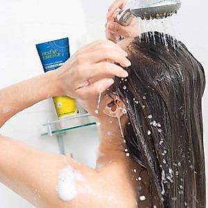 Desert Essence Italian Lemon Conditioner - 8 Fl Oz - Revitalizing Hair Detangler - Adds Volume - Shine - Strength - Scented - Certified Organic - Aloe Vera - Vitamin B5 - Cruelty Free - No Parabens