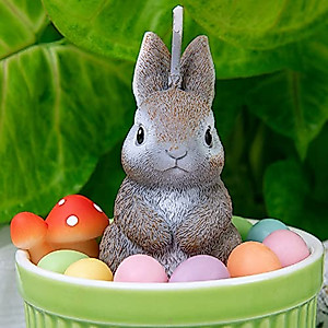 Easter Rabbit Bunny Egg Scented Aromatherapy Candle Bowl