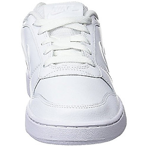 Nike Women's Ebernon Low Sneaker, White/White, 9 Regular US