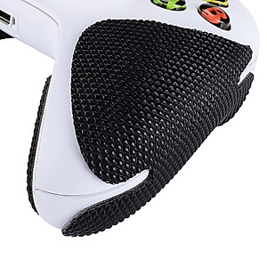 eXtremeRate PlayVital Anti-Skid Sweat-Absorbent Controller Grip for Xbox Series X/S Controller, Professional Textured Soft Rubber Pads Handle Grips for Xbox Series X/S Controller - Diamond Grain