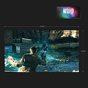 Acer EI272UR Pbmiiipx 27" 1500R Curved WQHD (2560 x 1440) VA Gaming Monitor with AMD Radeon FreeSync2 HDR Technology, 144Hz,VESA Certified DisplayHDR400, DCI-P3 (Display Port & 3 x HDMI Ports),Black