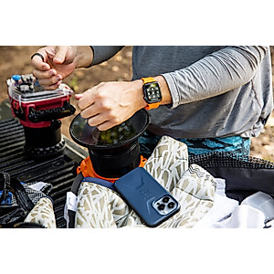 URBAN ARMOR GEAR UAG Designed for iPhone 13 Pro Case Blue Mallard Sleek Ultra-Thin Shock-Absorbent Civilian Protective Cover, [6.1 inch Screen]