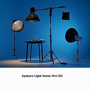 Aputure Light Dome Mini III Deep Octagon Bowens Mount Softbox with Honeycomb Grid for Amaran 300C 150C 200X S 100D S Aputure 600D 600XPRO
