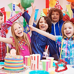 20 Pack Plastic Percussion Tambourine for Kids Noise Makers Tambourine Handheld Tambourines Musical Percussion Instrument with Jingle Bells for Kids Adults, 4 Colors