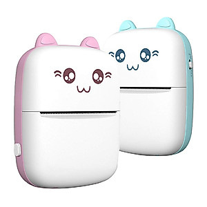 KASCLINO Thermal Paper for Mini Thermal Printer, 5 Rolls Wireless Pocket Label Printer Paer Receipt Printer Paper, for Printing Mobile Phone Pictures/Photos/Receipts/Notes/Lists/Label/Memo/QR Codes