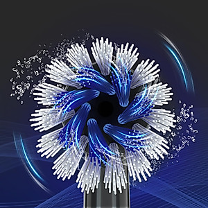 Mornwell Rotary Electric Toothbrush Replacement Toothbrush Head 4 PCS