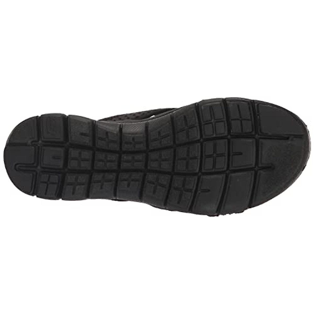 Skechers Women's Flex Appeal 2.5-Must Have Sport Sandal, Black/Black, 9