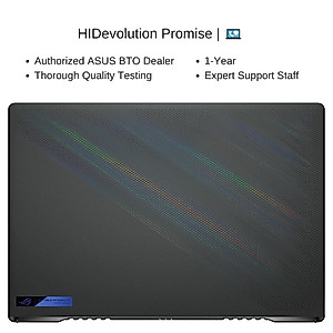 HIDevolution ASUS ROG Zephyrus G15 GA503RW 15.6" QHD 165Hz, 3.3 GHz AMD Ryzen 9 6900HS, RTX 3070 Ti, 40 GB 4800MHz RAM, 4 TB PCIe SSD, Windows 11 Pro