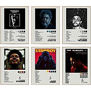 HENCT Signed Limited Posters Music Album Cover Posters Print Set of 6 Room Aesthetic Canvas Wall Art for Girl and Boy Teens Dorm Decor 8x10 inch Unframed