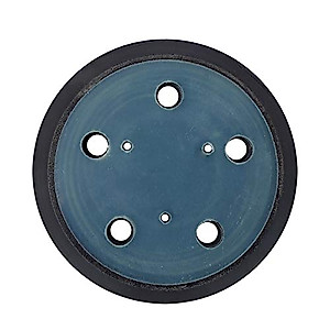 5 Inch 5 Hole Replacement Sander Pad For PORTER CABLE 333 and 333VS Random Orbit Sanders - 5" Hook and Loop Sanding Pad for Wood-working Automotive and Metalworking
