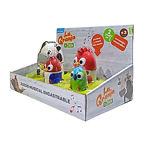 LA GRANJA DE ZENÓN Mamushka Set Embeddable Game 4 Characters 4" El Reino Infantil