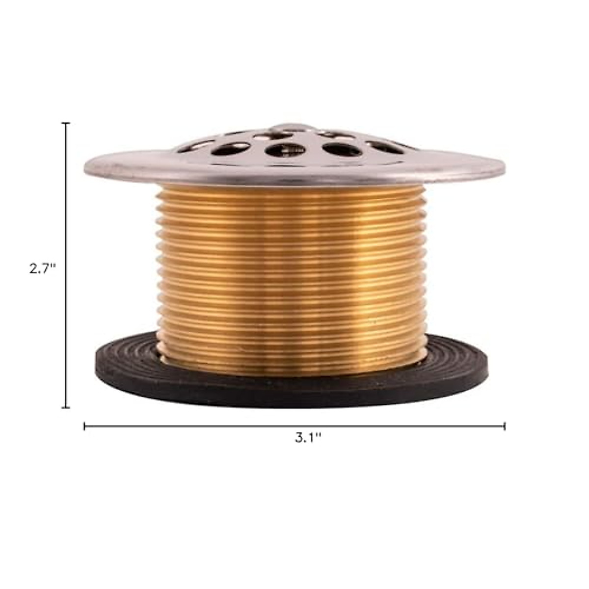 EZ-FLO Trip Lever Chrome Plated Brass Bath Drain Assembly with Drain Washer, 1-1/2 Inch x 11.5 Coarse Thread, 35269