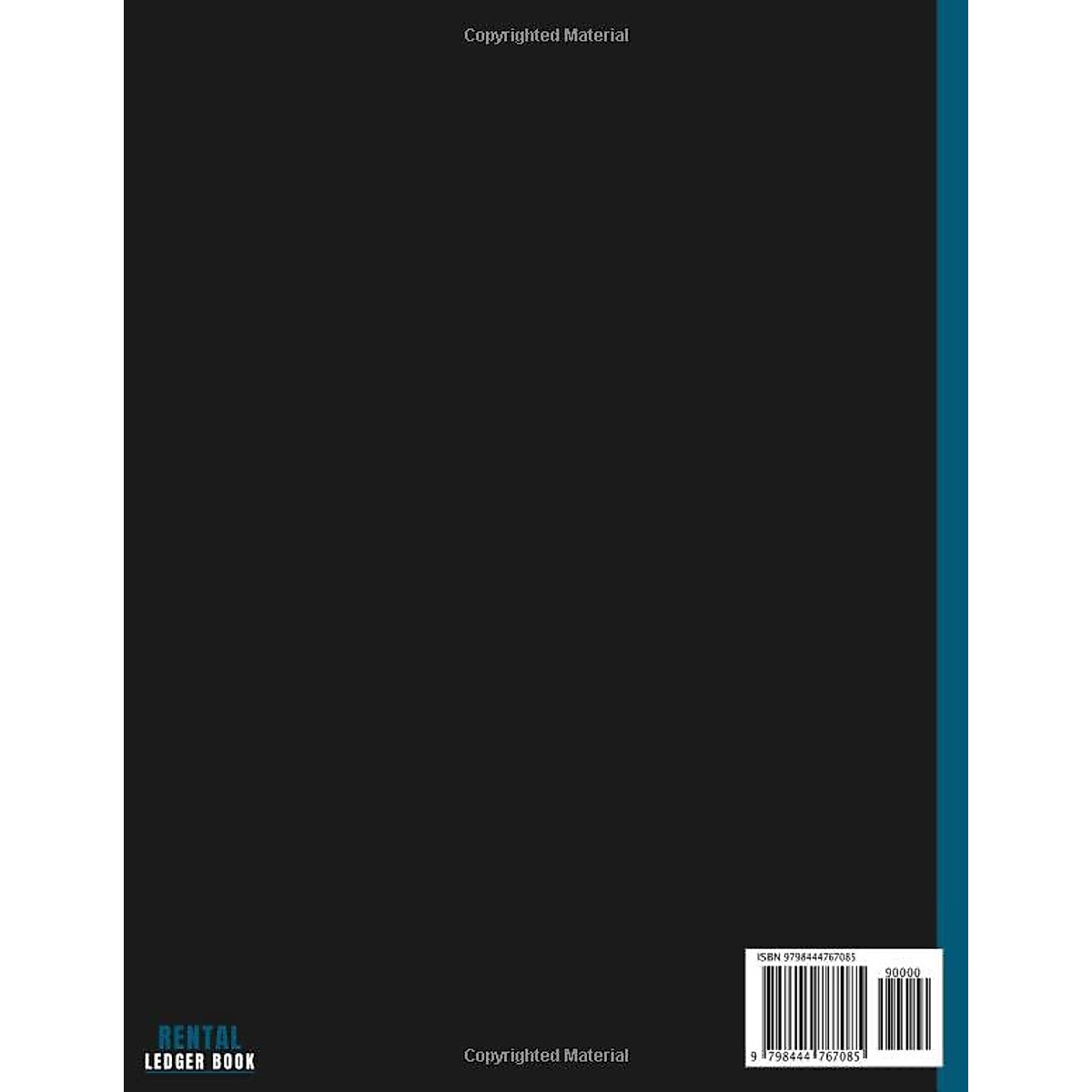 Rental Ledger Book: Landlord Property Management Log Book | Rent Ledger Book | Landlord Rent Receipts | Keep Track and Record of Your Rent Payment | ... | Landlord Rental Property Manager Journal