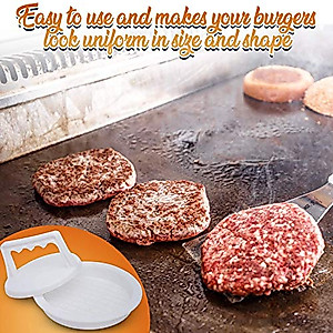 Cooking Concepts Hamburger Press 2-Pack Bundle - 2 Complete Sets.(a Total of 4 Pieces)