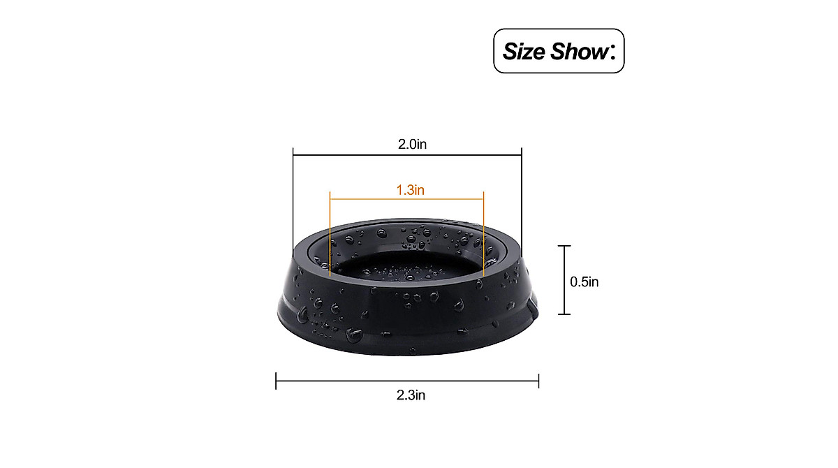 AMI PARTS Plunger Rubber Gasket for AeroPress - 2pc