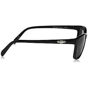 Suncloud Dawson Polarized Sunglasses, Black / Polarized Gray Green, One Size