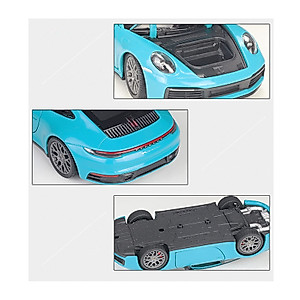 1:24 for Porsche 911 Carrera 4S Alloy Sports Car Model Diecast Metal Toy Vehicles Car Model Childrens Toy Gift Model Cars (Color : Yellow)