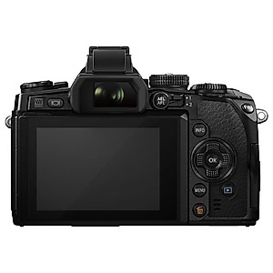 Olympus OM-D E-M1 Mirrorless Digital Camera with 16MP and 3-Inch LCD (Body Only) (Black)