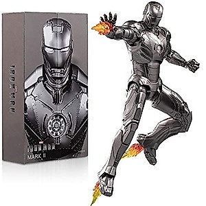 ZT 10th Anniversary 7 Inches Deluxe Collector Iron Man MK2 Action Figures