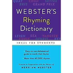 Webster's Rhyming Dictionary, Newest Edition