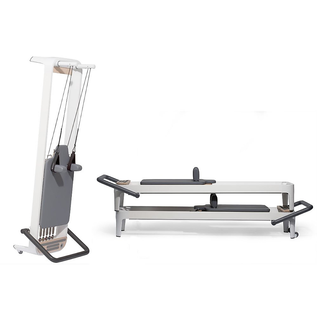 Balanced Body Wheel Kit for Allegro 2 Reformer with Legs, Replacement Wheels with Protective Cover for Home Gym Fitness Equipment