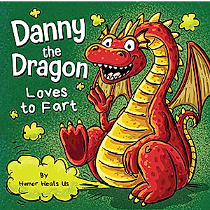 Danny the Dragon Interactive Farting Toy Book Gift Box Set