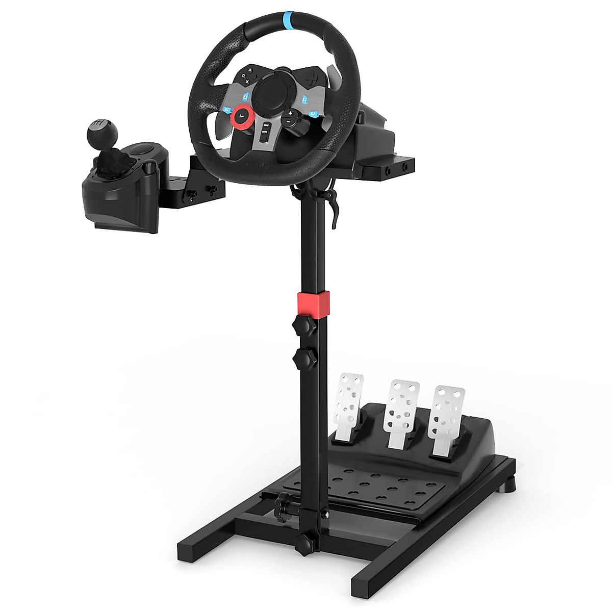 DIWANGUS Racing Wheel Stand Foldable Steering Wheel Adjustable Stand for Logitech G29 G920 G923 G27 G25 for Thrustmaster T248X T248 T300RS T150 458 TX Xbox PS4 PS5 PC