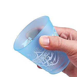 diginterest Stacking Cup Game with 12Pcs Cup Stacking Set, Bpa-Free Plastic Sport Stacking Cup Competition Challenge Speed Training Game for Boys Girls Travel Party Summer Camp Activities (Blue)