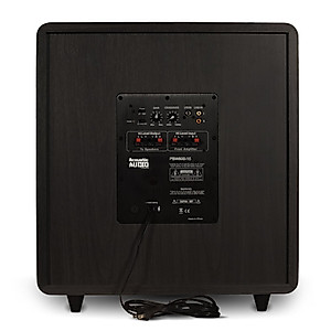 Acoustic Audio PSW600-15 Home Theater Powered 15" LFE Subwoofer Black Front Firing Sub