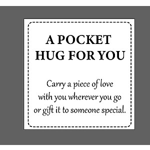 KUSIAPA Heartfelt Pewter Pocket Tokens,Memorial Pocket Token for Your Significant Other, Friends and Family (Always know how much I love you)