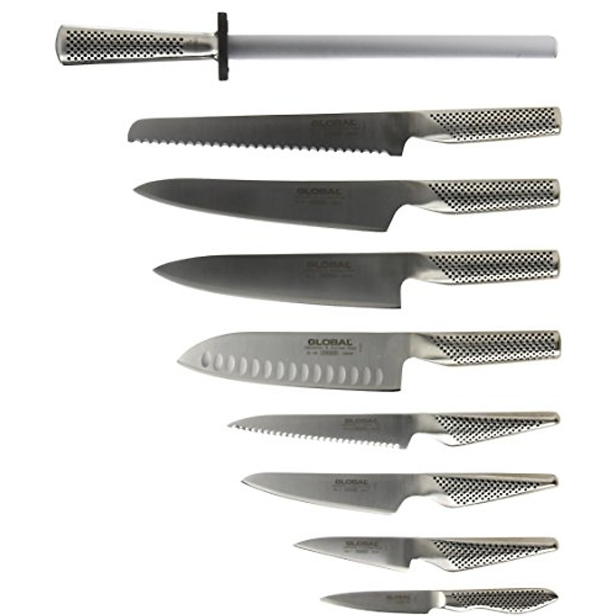 Global block-knife-sets, 1, Silver