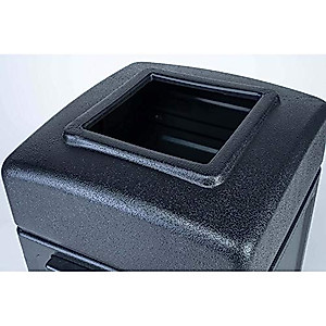 COMMERCIAL ZONE PRODUCTS 755101 Harbor 1 Waste/WSC,Black