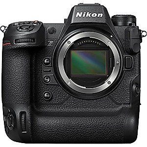 Nikon Z9 FX-Format Mirrorless Camera Body with FTZ II Mount Adapter (1669) + 32GB XQD Memory Card + Editing Software + Camera Bag + 12" Tripod + Cleaning Kit (Renewed)