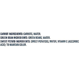 Gerber My 1st Veggies Starter Kit, Carrot, Green Bean & Sweet Potato Puree, 2 Ounce - 6 Count (Pack of 2)