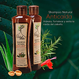 Kit 2 Anti-Fall Shampoo 500 ml and 3 Linseed Gel 250 g