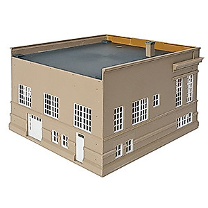 Walthers Cornerstone HO Scale Model Public Library Kit, 8-1/2 x 6-1/2 X 4-3/4" 21.5 x 16.5 x 12cm
