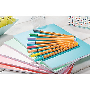 STABILO Fineliner point 88 - Wallet of 18 - Assorted Colors