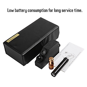 Gem Refractometer, RHG181 1.30 to 1.81 Professional Gemstone ldentification Portable Gem Refractometer for Jewelry Gold Silver Diamond for Portable Lab Refractometers