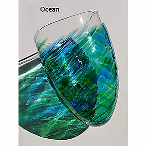 Jewish Wedding Glass to Break - Violet Multi