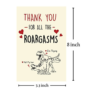 Cheerin Valentine's Day Cards for Him or Her | Anniversary Card | Gifts for Him or Her | Fun Gift Birthday Card for Husband Wife Boyfriend Girlfriend Men Women