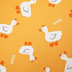 Hanjunzhao Yellow Fat Quarters Fabric Bundles, 100% Cotton Quilt Fabric Bundles for Quilting, Sewing, and Crafting (18 x 22 inch)