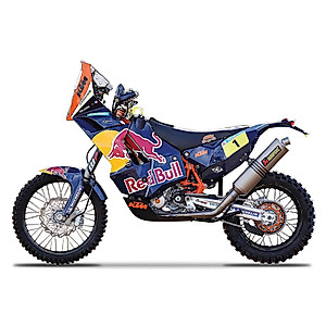 KTM 450 Rally Dakar #1 "Red Bull" Motorcycle 1/18 by Bburago 51071