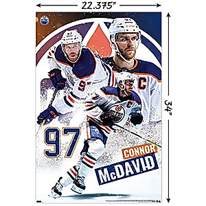 Trends International NHL Edmonton Oilers - Connor McDavid 22 Wall Poster
