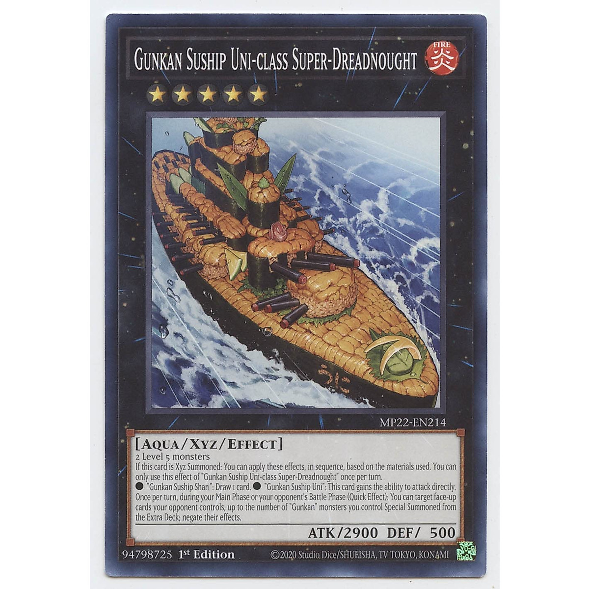 Yu-Gi-Oh! Gunkan Suship Uni-Class Super-Dreadnought - MP22-EN214 - Common - 1st Edition